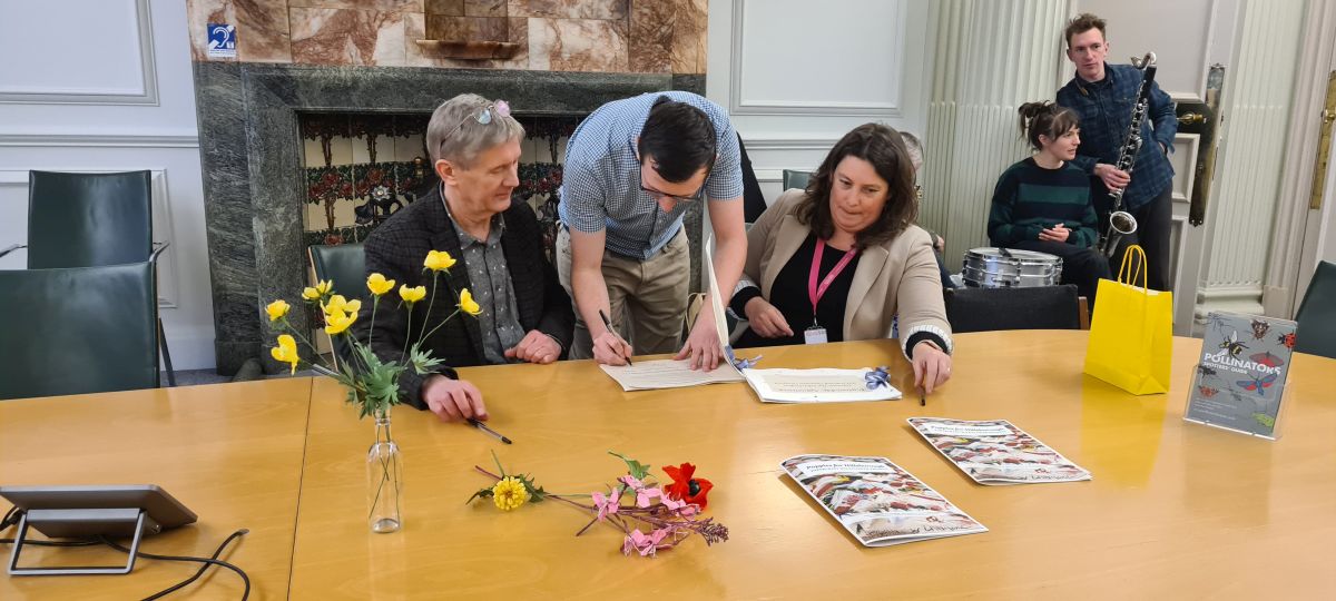 Liverpool gateway - Dowhigh proud to be part of Eurovision Floral ...