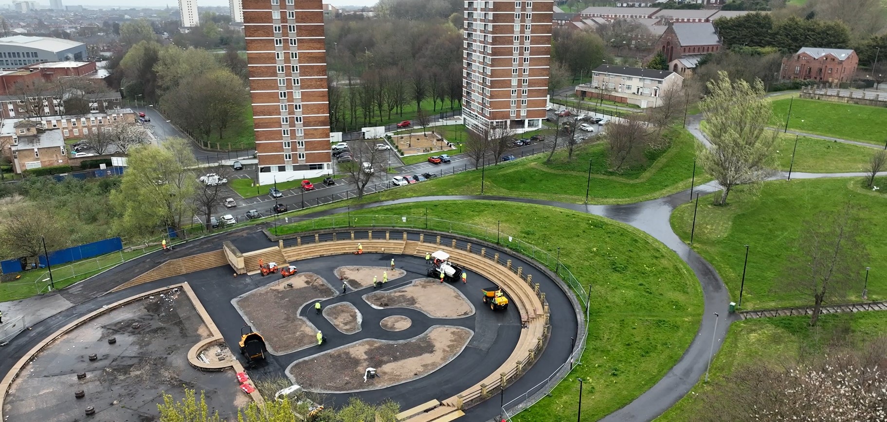 Everton Park - Place to Ride Mini Roads - Dowhigh