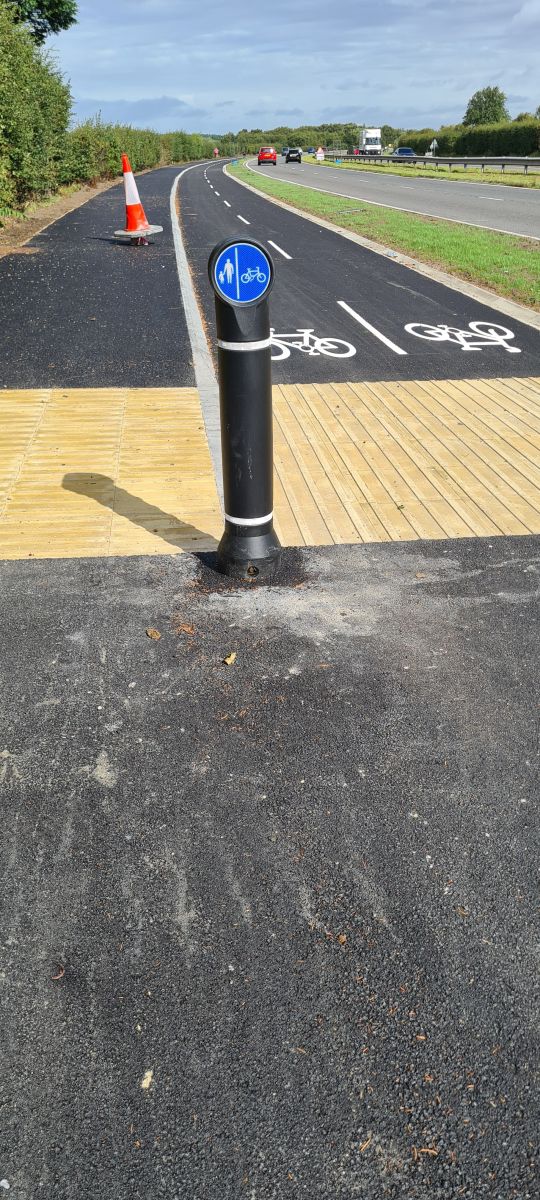 Completed: Formby Cycleway - A565 Formby By-Pass - Dowhigh